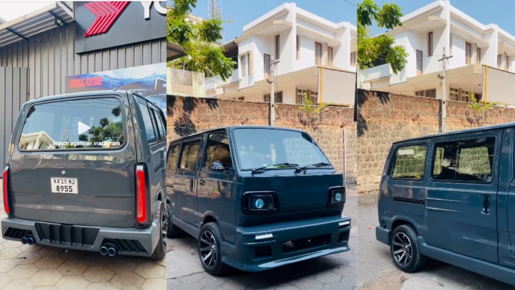 Car Modification: मारुती Omni चं बदललं लूक ! आता दिसते 60 लाखांची ...