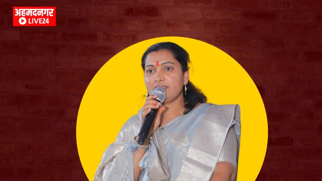 Rani Lanke : दोघांपैकी एक फिक्स, पण.. तुतारी वाजणारच !! राणी लंके यांनी ...